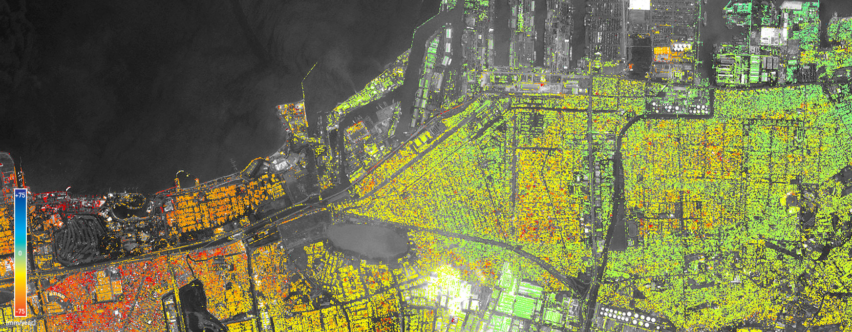 Ground Subsidence Monitoring – Global Remote Sensing
